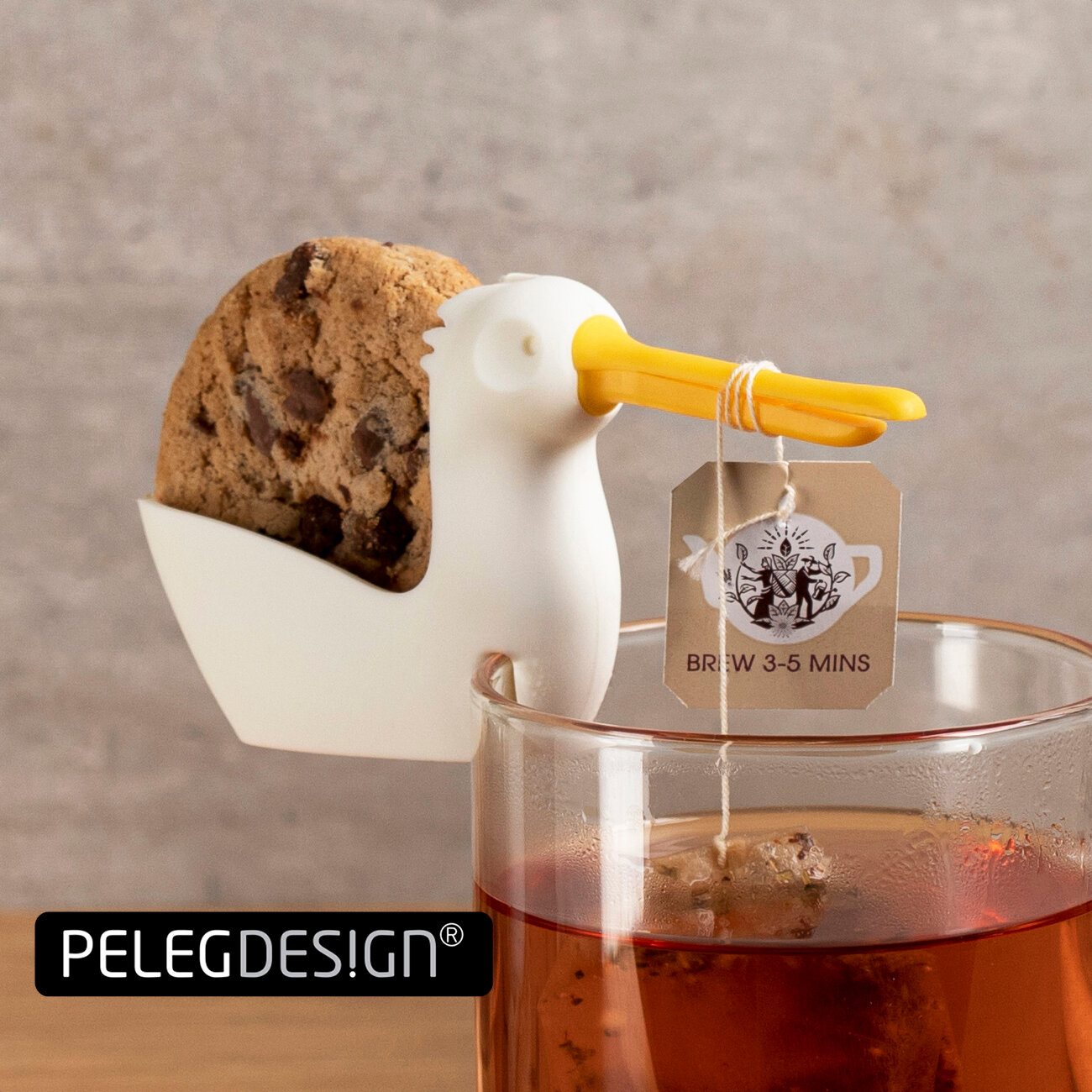Держатель для чайных пакетиков Peleg Design Pelicup