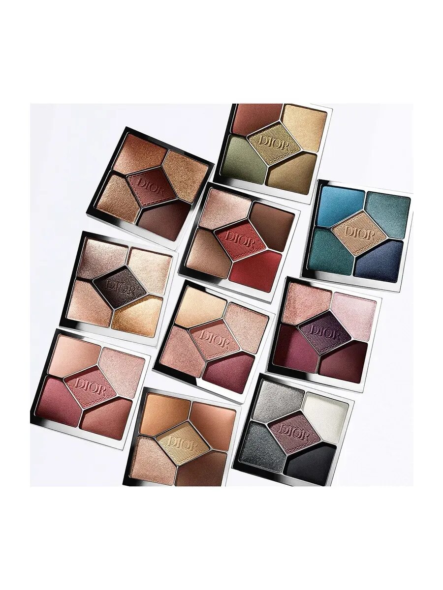 Dior Пятицветные тени для век Diorshow 5 Couleurs, оттенок 0