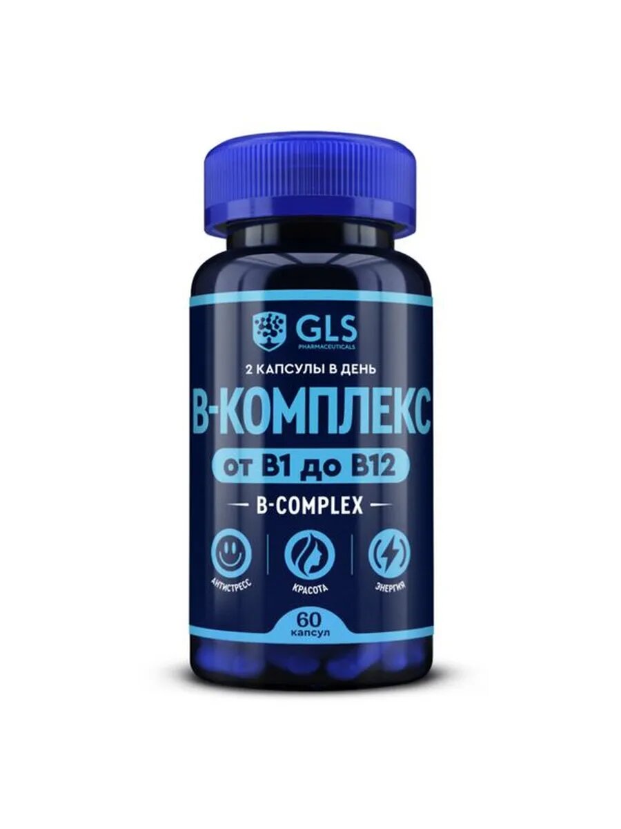 В-комплекс GLS капсулы 430мг 60шт