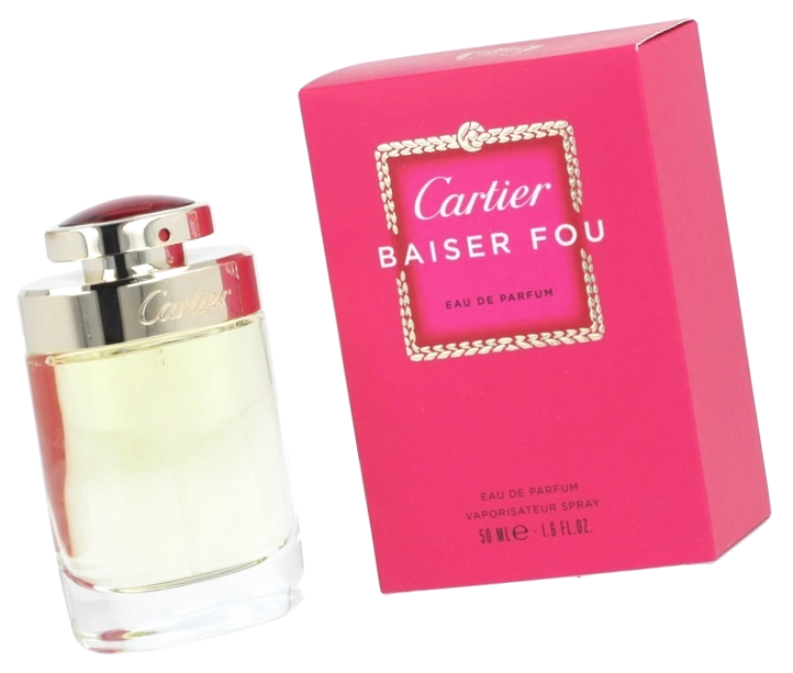 Cartier Baiser Fou 50 мл женская парфюмерная вода / Байсер Фо Картье