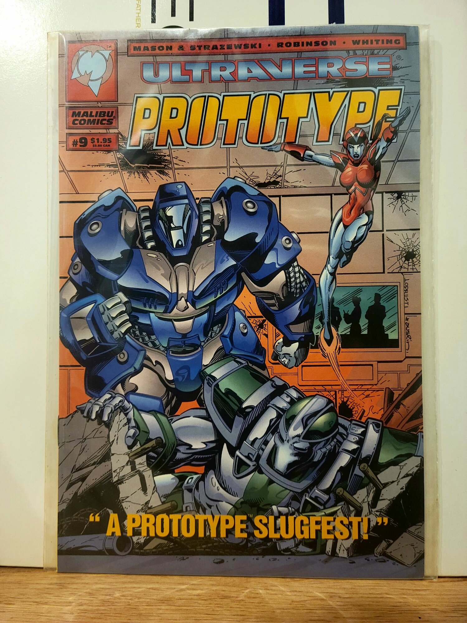 Ретро Комикс Prototype #9. 1993 Год. Оригинал!
