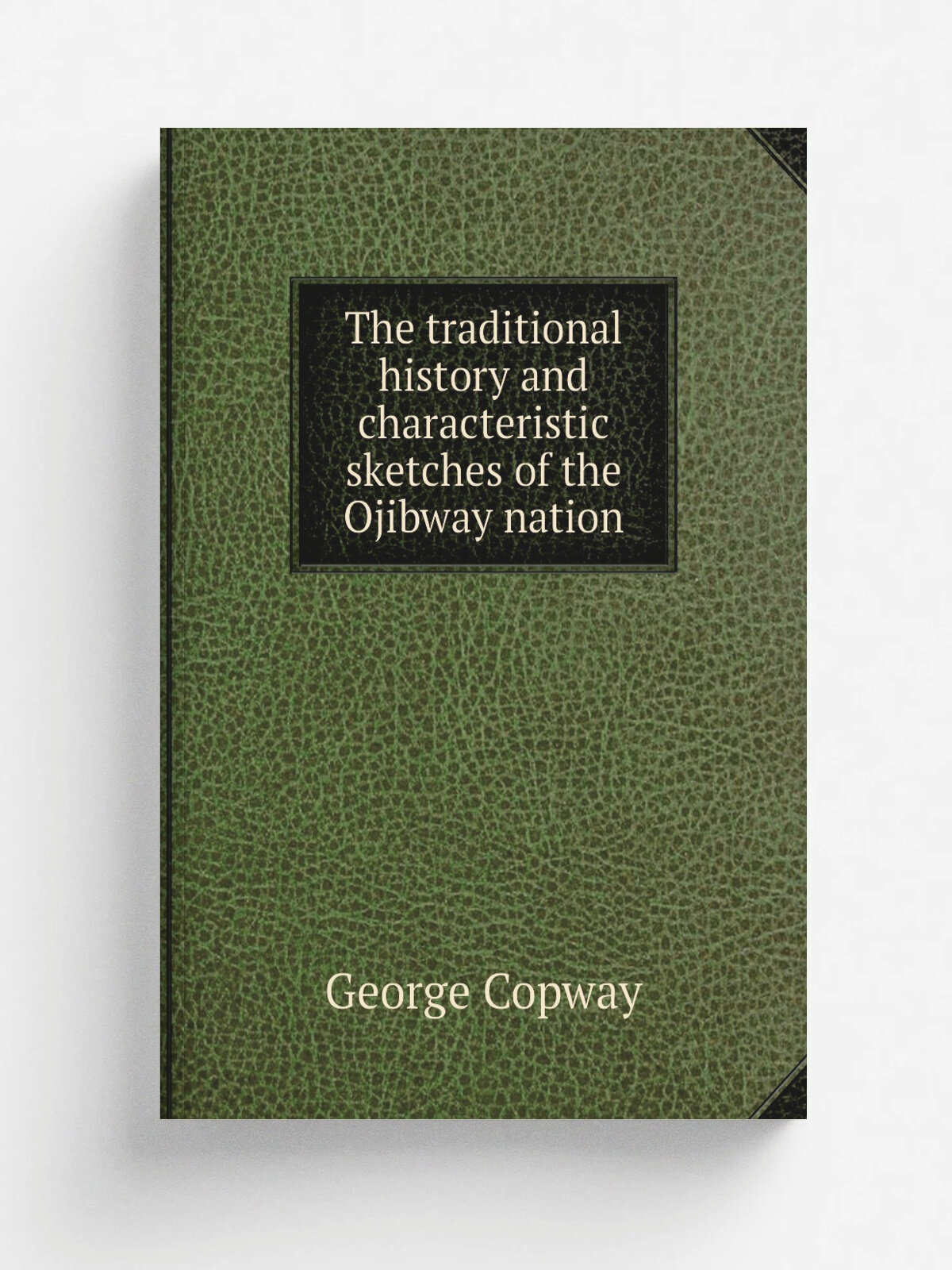 The traditional history and characteristic sketches of the Ojibway nation