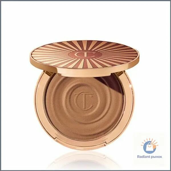 Charlotte Tilbury Крем-бронзер для лица и тела Beautiful Skin Sun-Kissed Glow Bronzer (1 Fair) бронзирующий крем светлый оттенок сияние