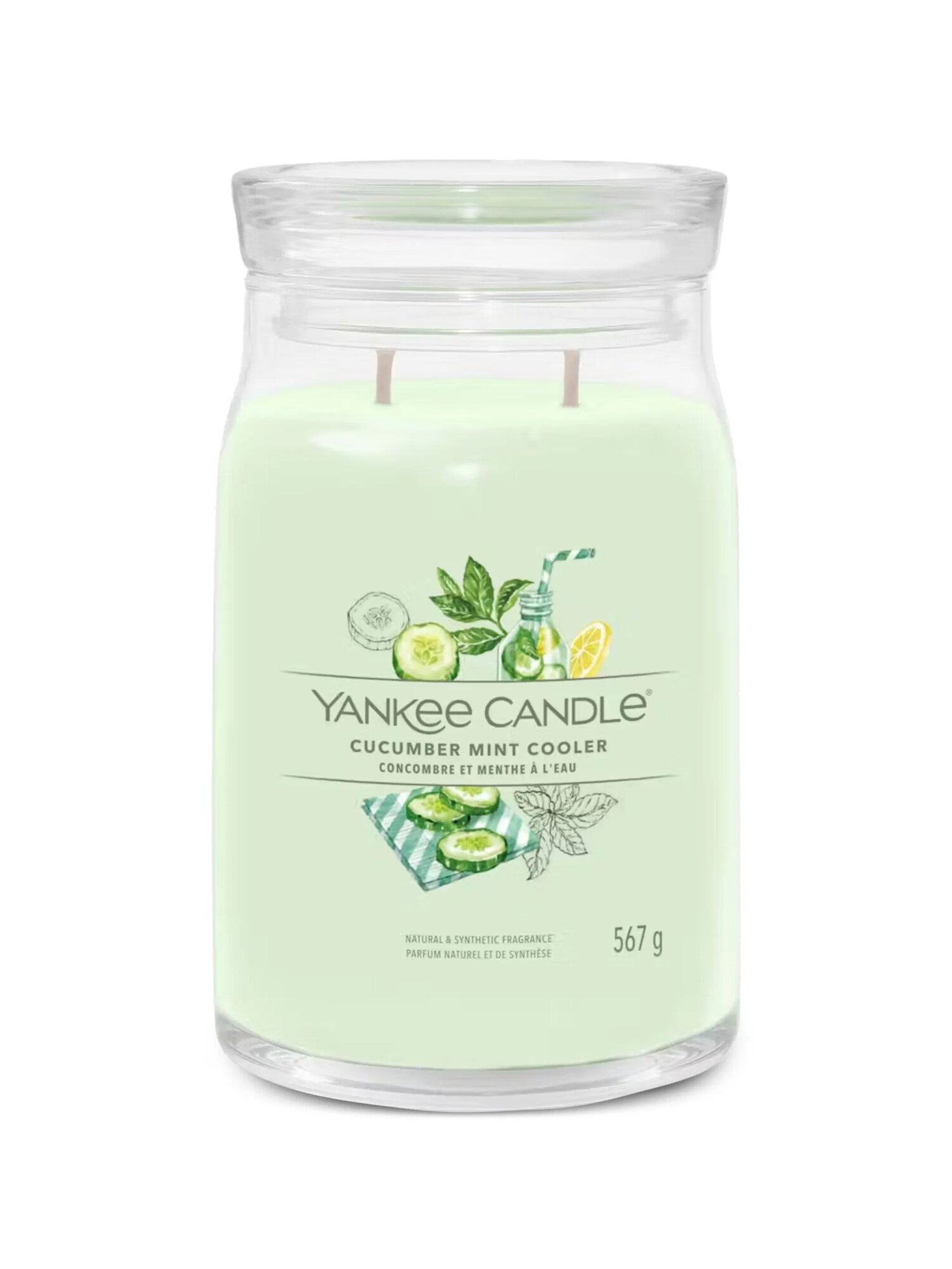 Свеча cucumber mint cooler, OneSize , Green