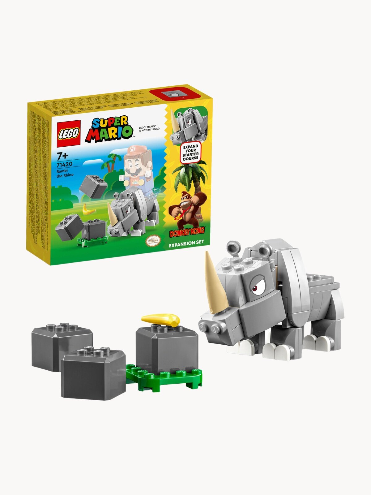 Конструктор Lego Super Mario Rambi the Rhino Expansion Set 71420