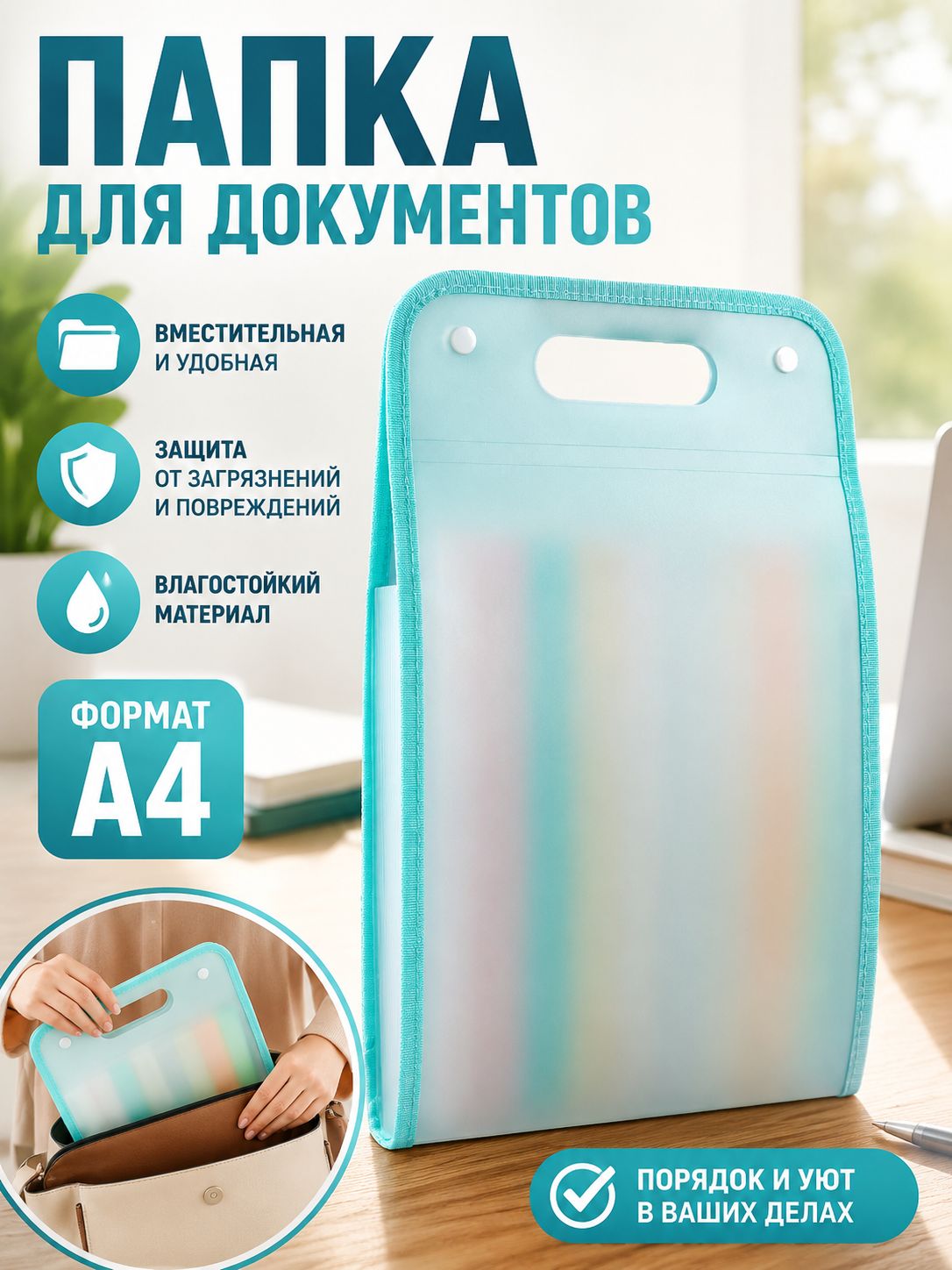 Папка A4, 1 шт.