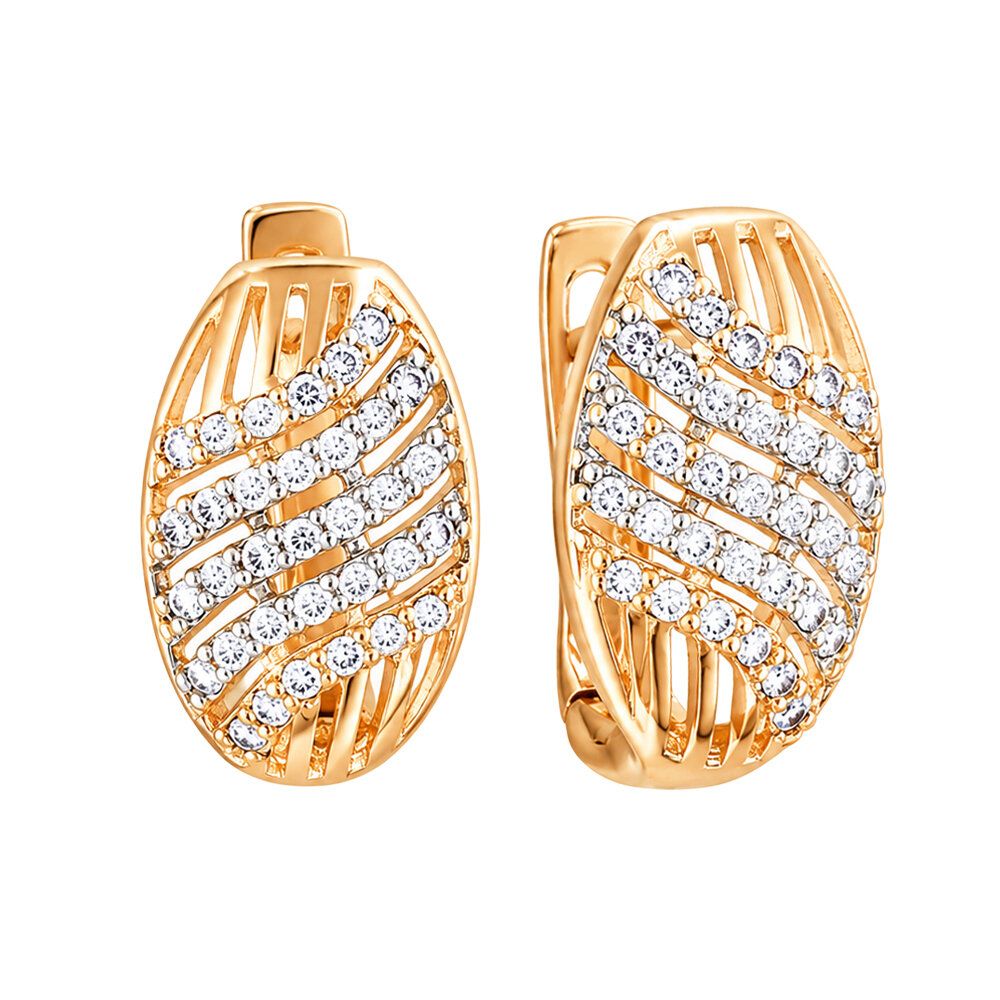 серьги из золота