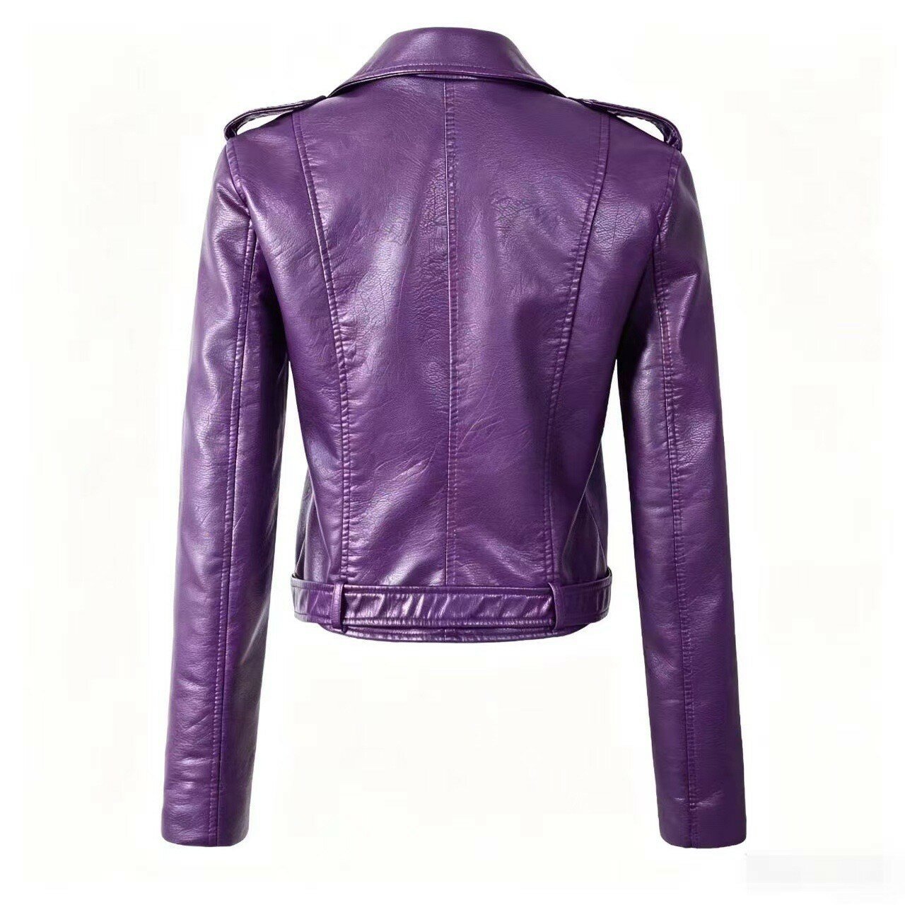 Куртка кожаная  2026Кожаная куртка для взрослых, размер 4XL, purple — фото 1