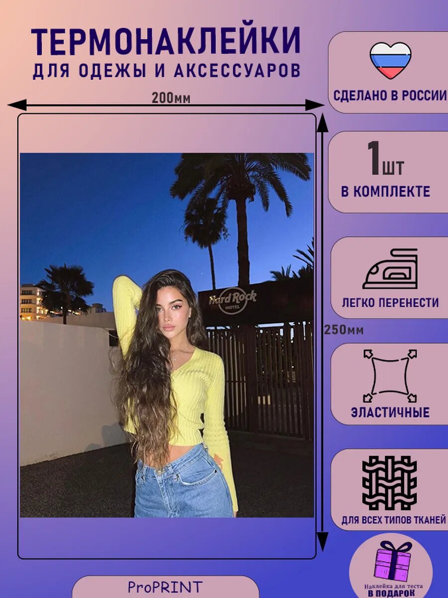 Термонаклейка для одежды