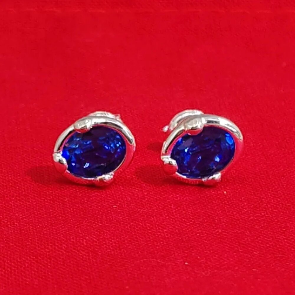 Серьги, циркон