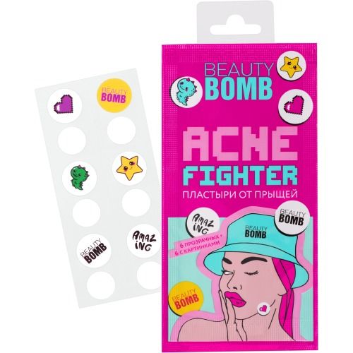 Beauty Bomb Пластыри от прыщей Acne patches