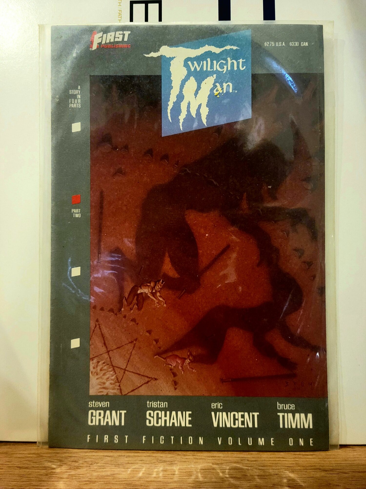 Ретро Комикс Twilight Man #1. 1993 Год. Оригинал!