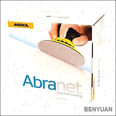 Mirka Abranet абразивный диск 125 мм, сетка для сухой шлифовки, зернистость P600, 5 шт, для авто и мебели