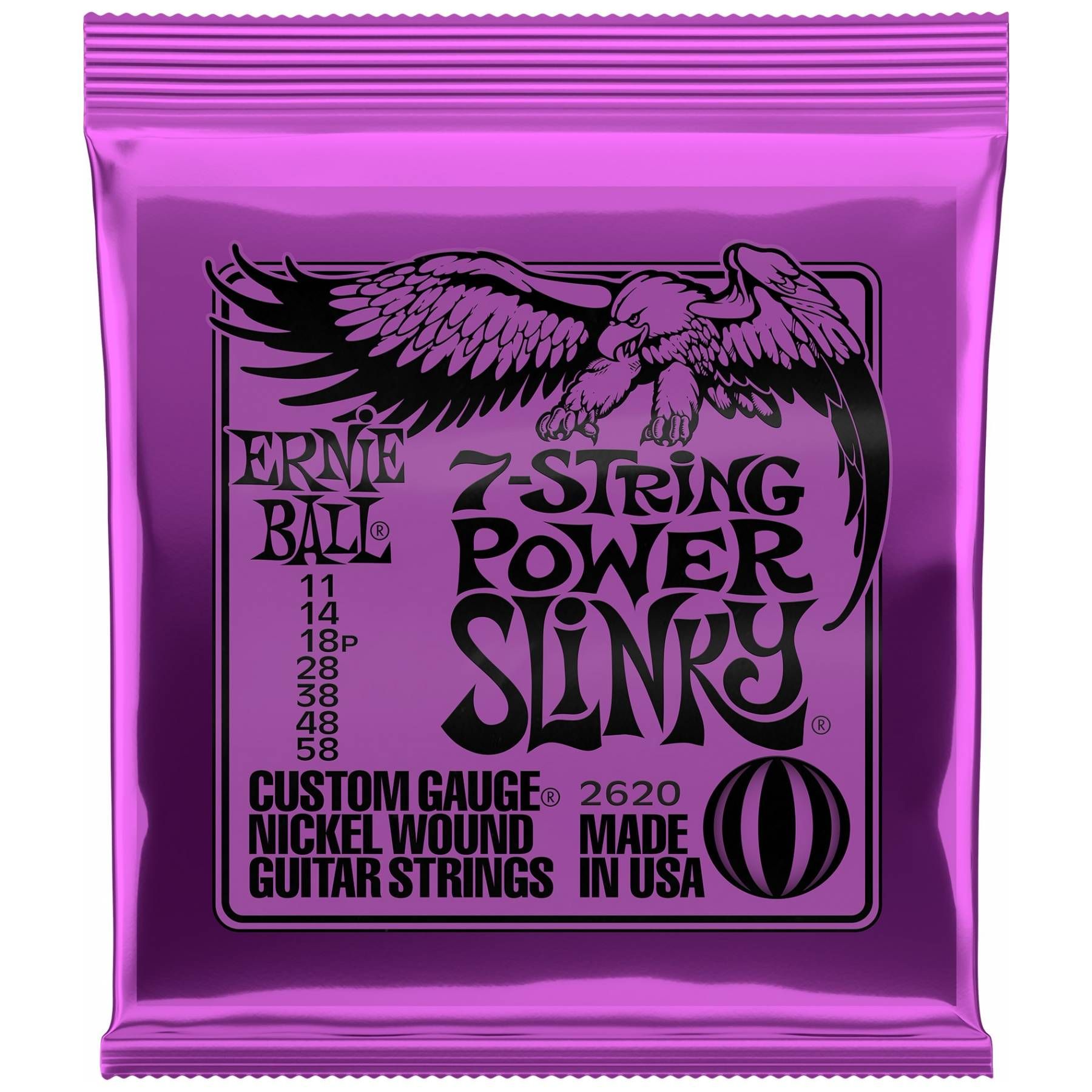 Комплект струн для электрогитары ERNIE BALL 2620