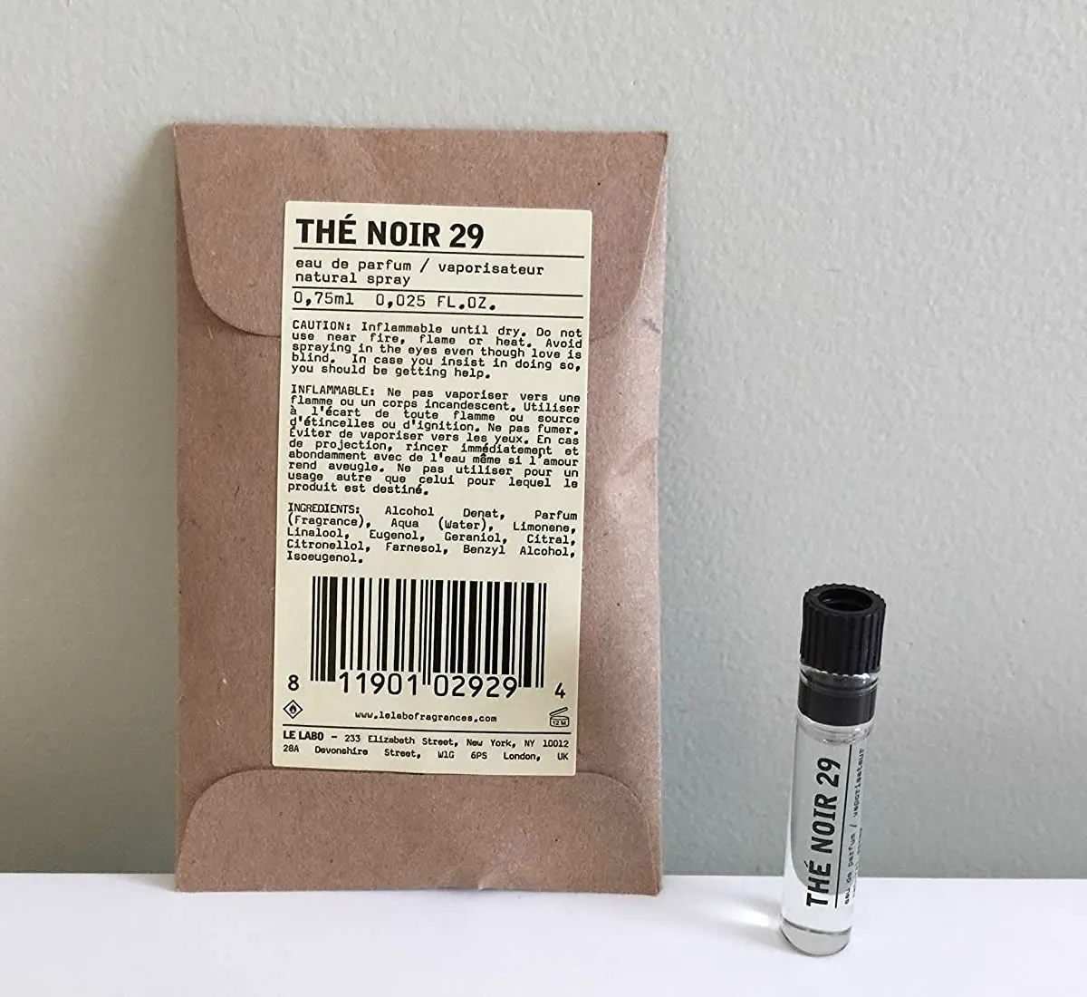 Парфюм Le Labo The Noir 29 0.75 мл пробник унисекс / Ле Лабо Зе Нуар 29 парфюмерная вода