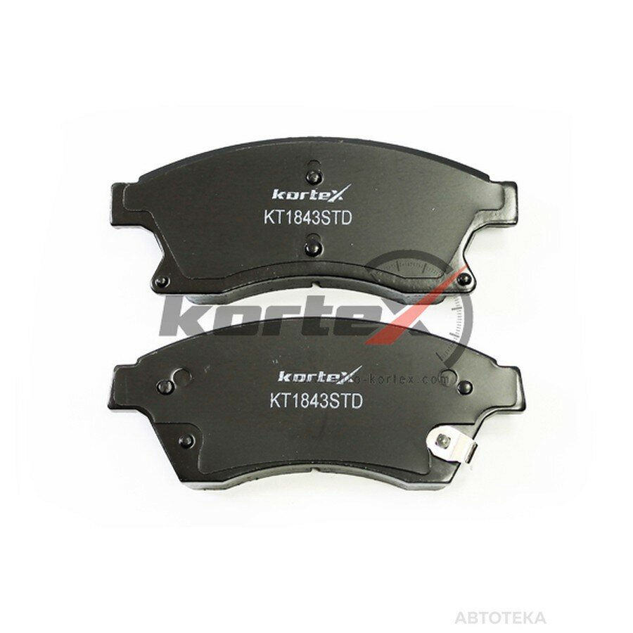 Колодки тормозные OPEL ASTRA 09- перед. KORTEX KT1843STD
