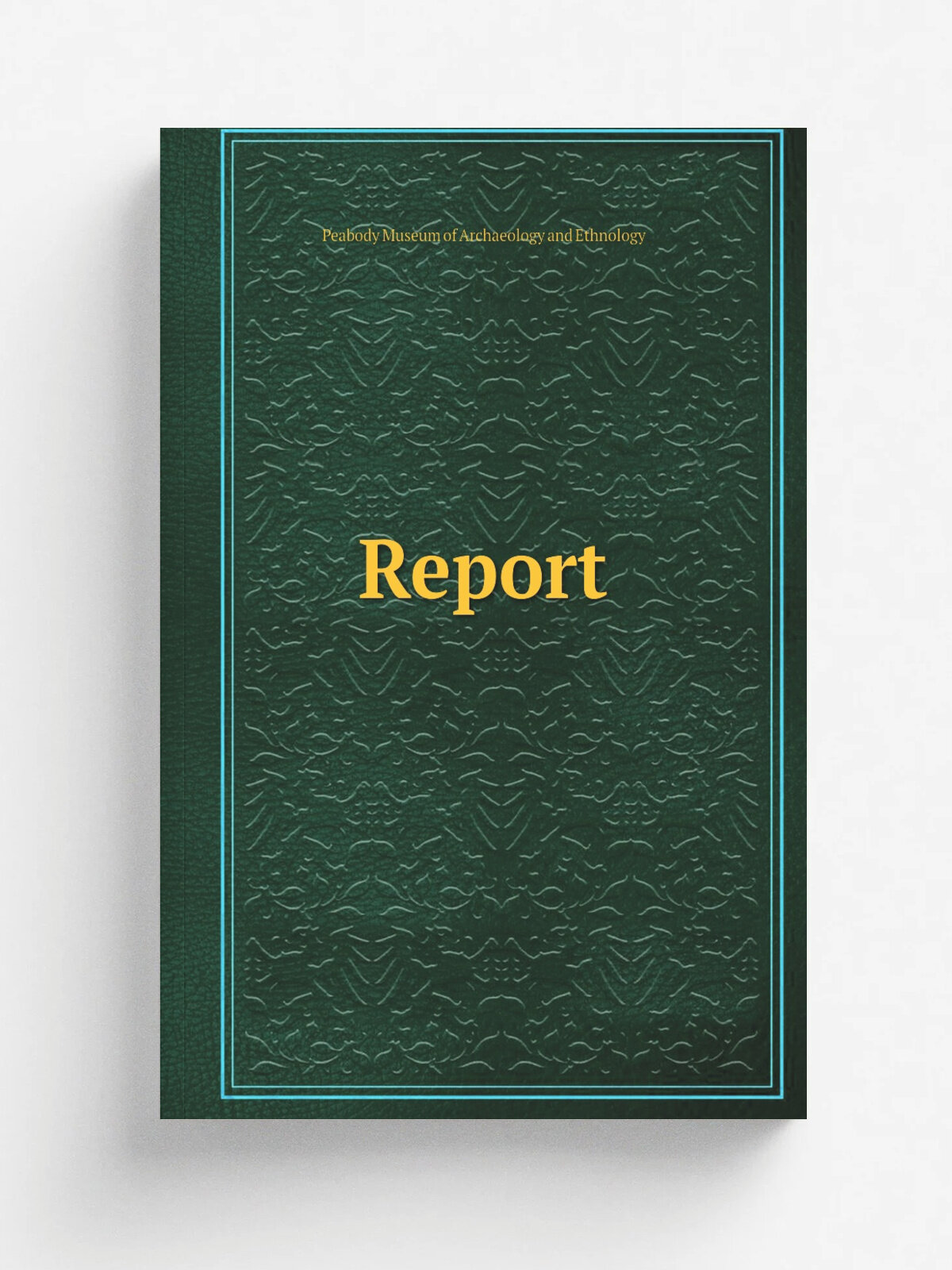 Report | Peabody Museum of Archaeology and Ethnology | 1880 | Репринт