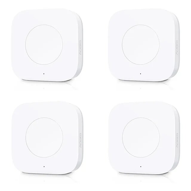 Беспроводные мини-переключатели Aqara Zigbee, 4шт, белый