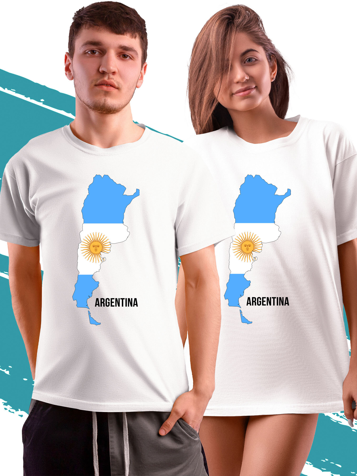 Футболка флаг Аргентины-Argentina