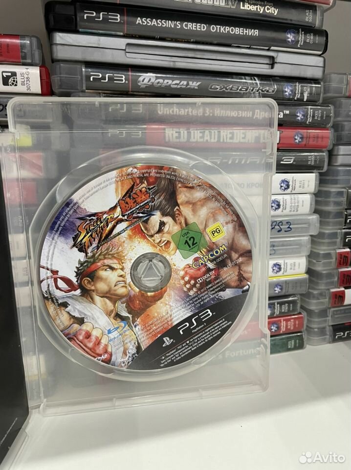 Street Fighter X Tekken PS3 (англ.), без обложки