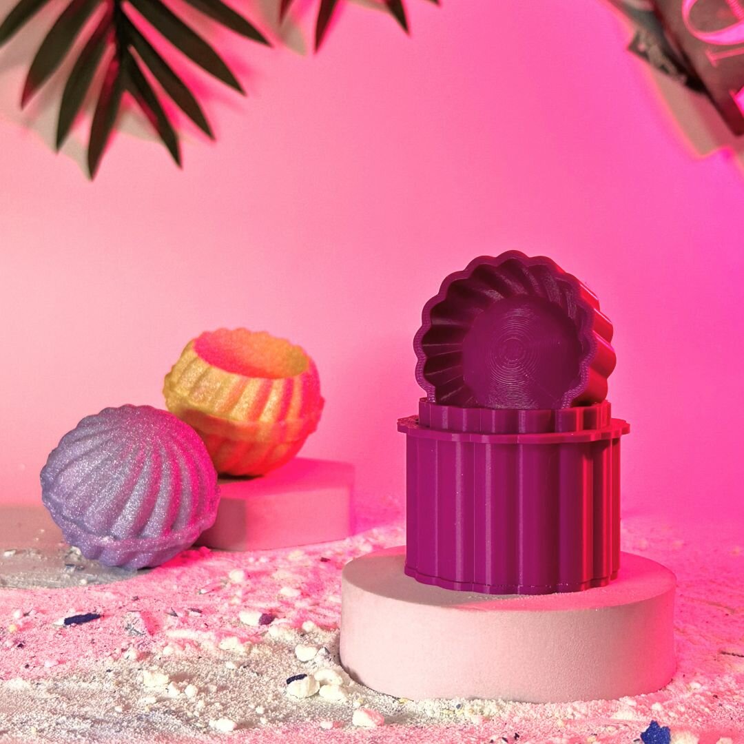 Набор 3D форм для бомбочек Зефирная сфера+чаша 6 см