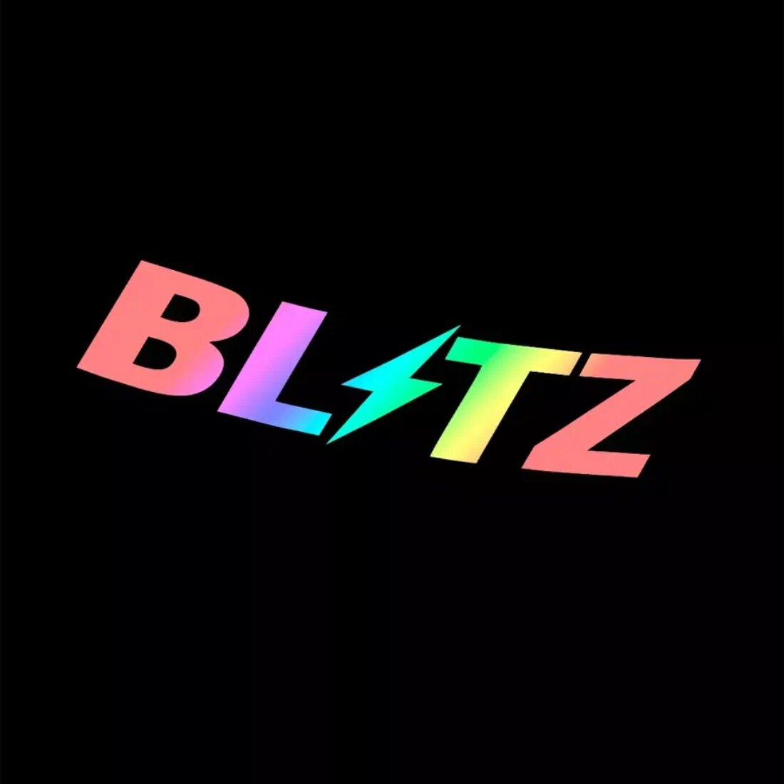 Голографическая JDM наклейка "Марка" Blitz