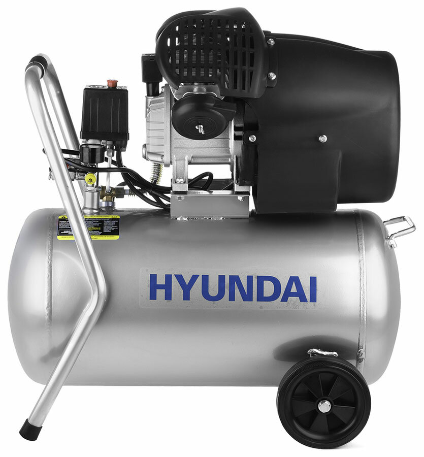 Компрессор масляный Hyundai НYC 40250LMS, поршневой, коаксиальный (прямой привод)