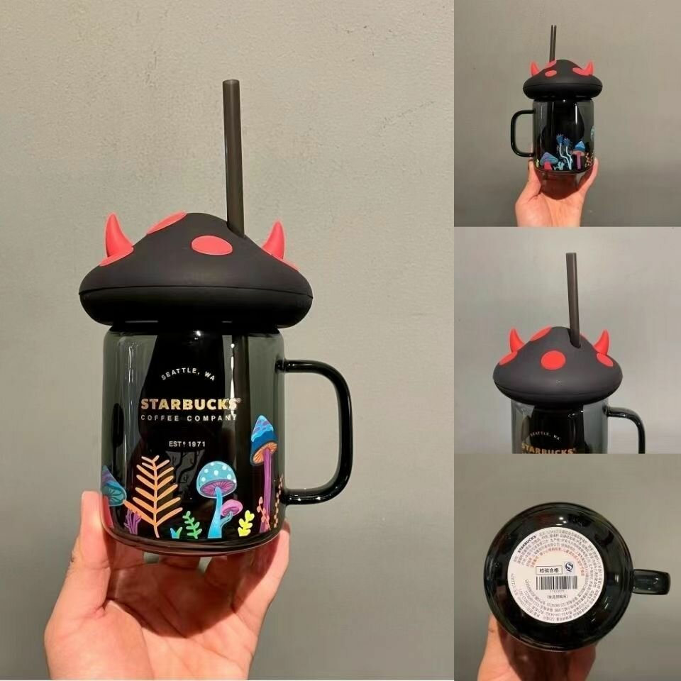 Бокалы для соломинок/стекло/Starbucks/525 ML