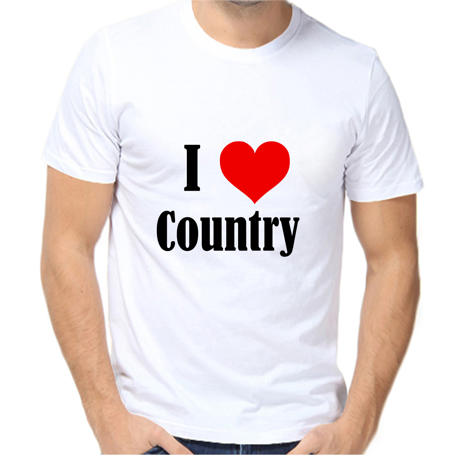 Футболка Я люблю Country Кантри