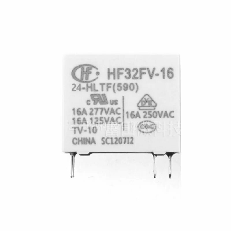 Реле мощности HF32FV 5 шт. HF32FV-16-24-HLTF