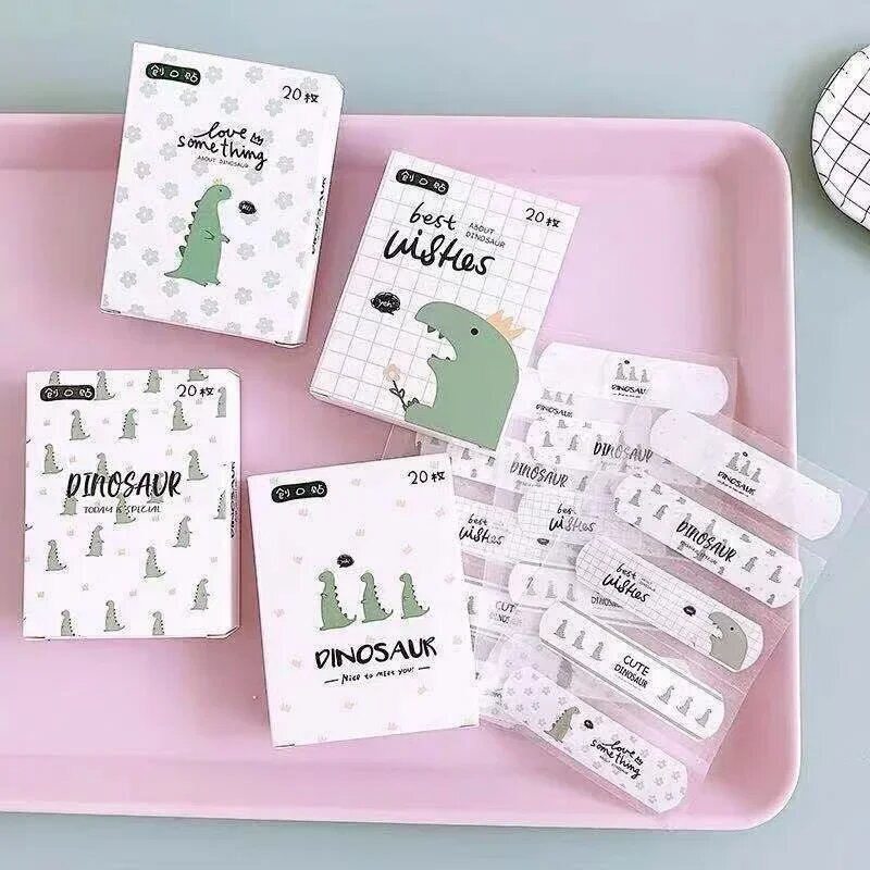 Пластыри детские мультяшные 20 шт 2