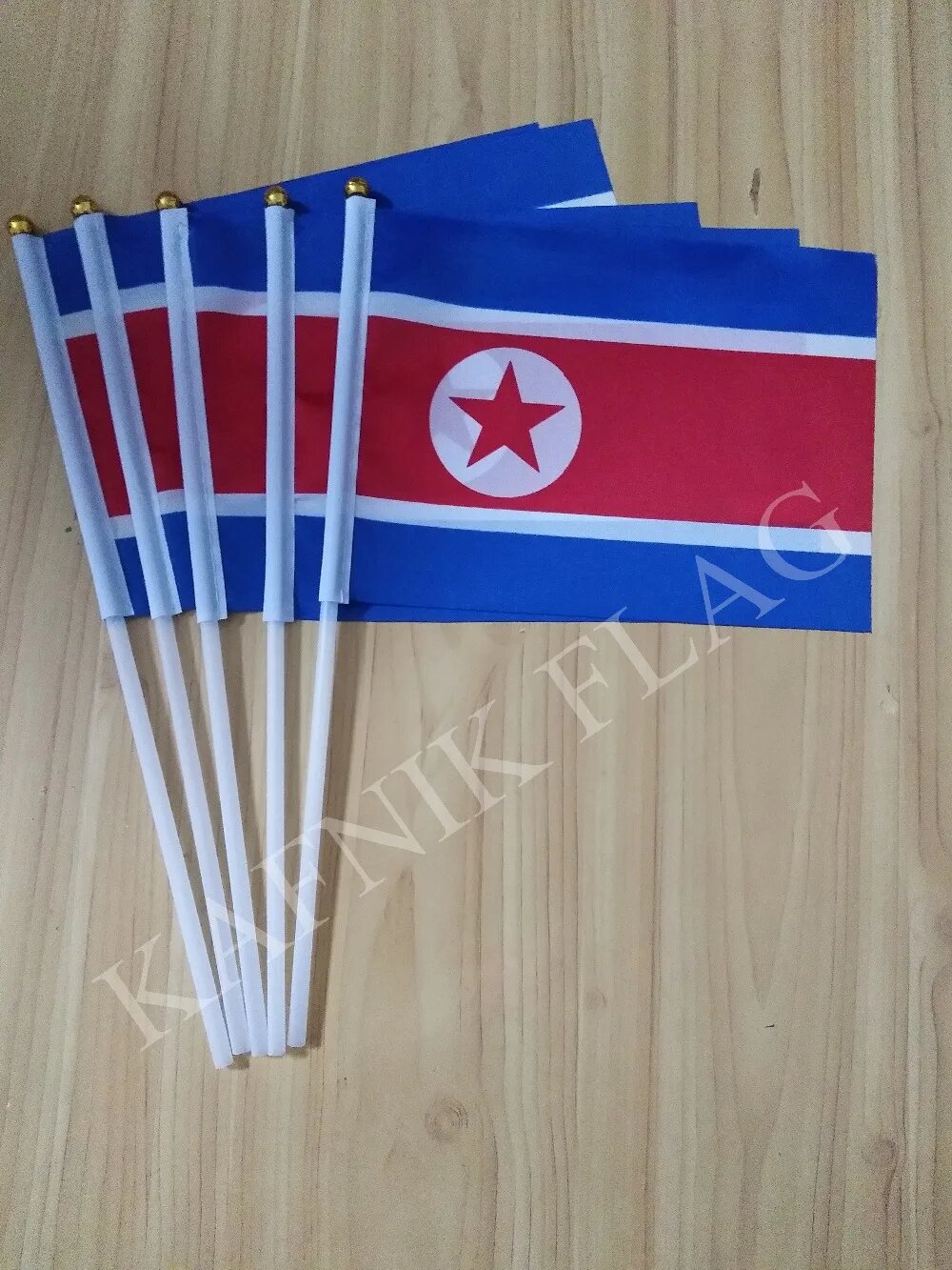 Набор из 5 флагов Северной Кореи KAFNIK