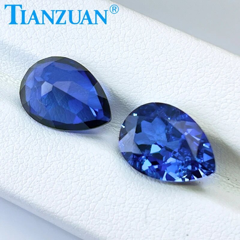 Васильковый сапфир ТIANZUAN 3x5mm (5pc)