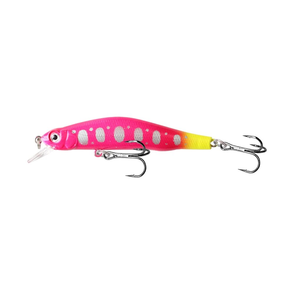PRAINBASS Minnow 90 мм, Розовый, Цвет: 10