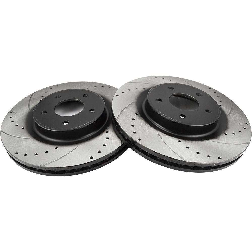 Диск тормозной передний 2 шт для Инфинити Q50, Ниссан Мурано, Патфайндер, Скайлайн арт BR22164PSET SB Nagamochi