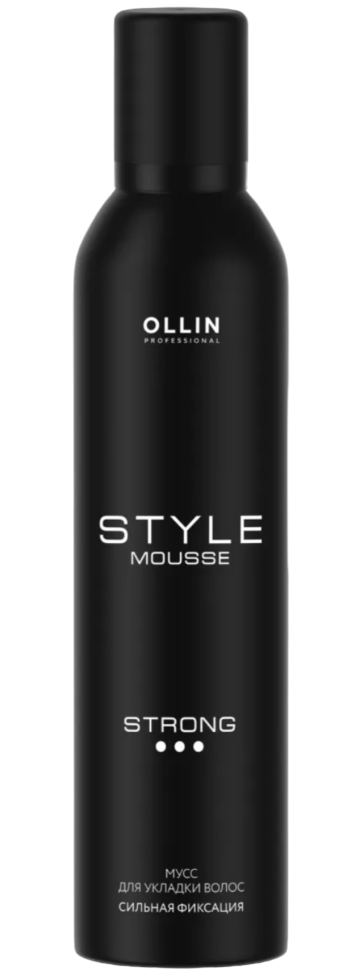 Мусс для укладки волос STYLE сильной фиксации 250 мл OLLIN PROFESSIONAL