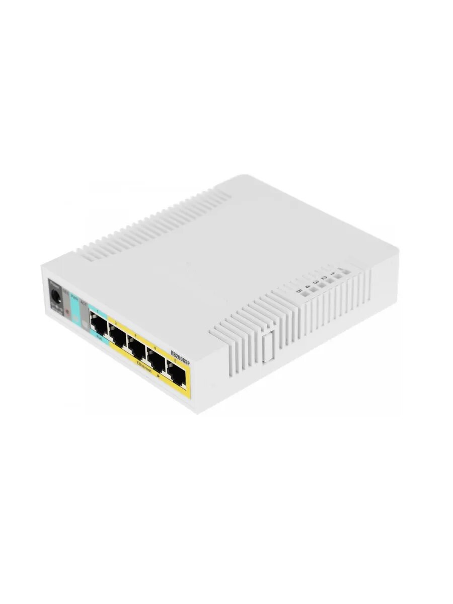 Коммутатор MIKROTIK RB260GSP CSS106-1G-4P-1S