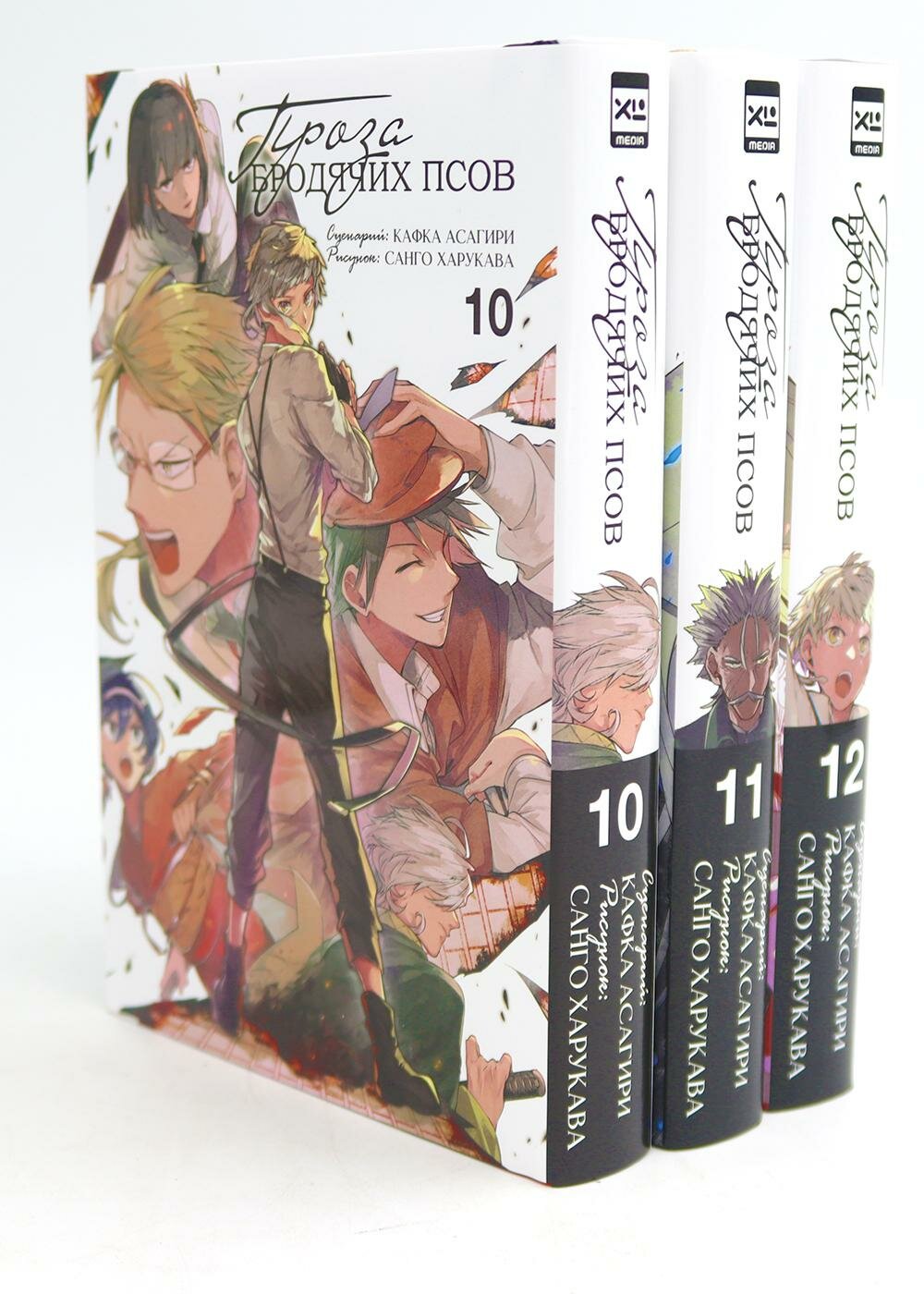 Проза бродячих псов: Т. 10-12 (комплект из 3-х книг). Асагири К. ЭксЭл Медиа