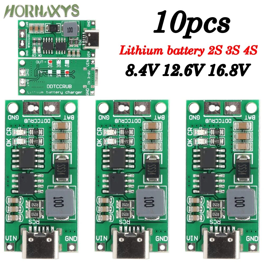 Зарядное литий-ионное 2S 3S 4S, 2S4A 10PCS