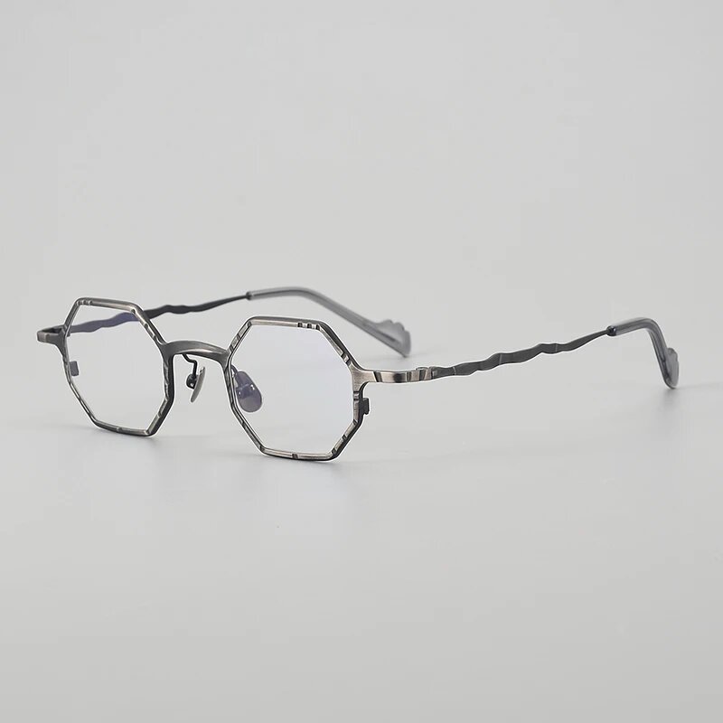 Ретро очки MUZZ из титана C1