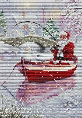 BU5014 Santa Fishing
