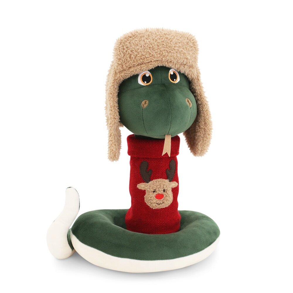 Мягкая Игрушка Orange Toys Змей Энди, 35 см, Символ года, текстильный материал (2527/35)