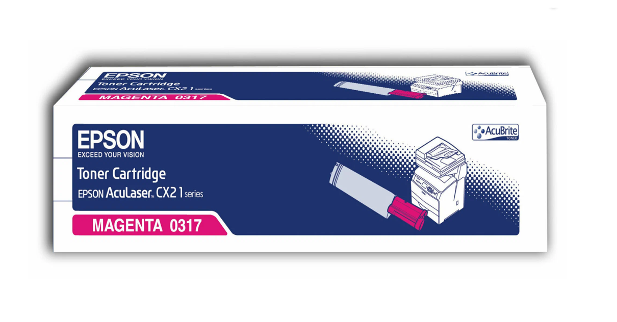 Оригинальный тонер-картридж EPSON AcuLaser CX21N/CX21NF Magenta (пурпурный)