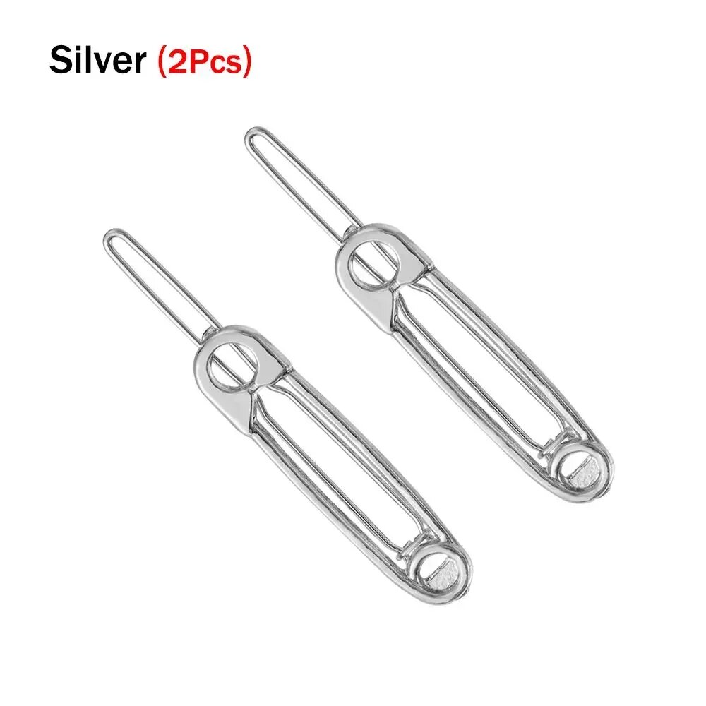 Заколки для волос в форме булавки Silver (2 шт.)