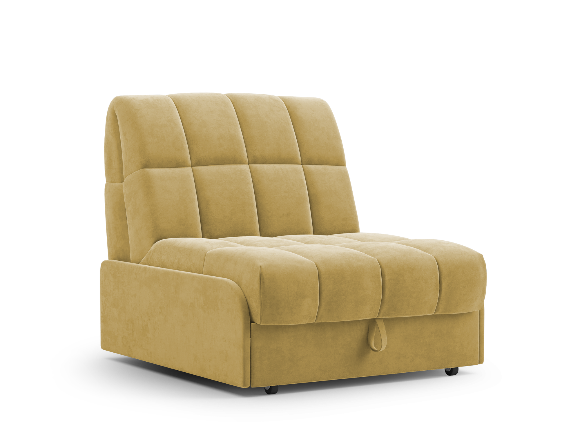 Кресло-кровать Софт, аккордеон, без подлокотников, сп. место 80*200, для ежедневного сна, съемный чехол, велюр.