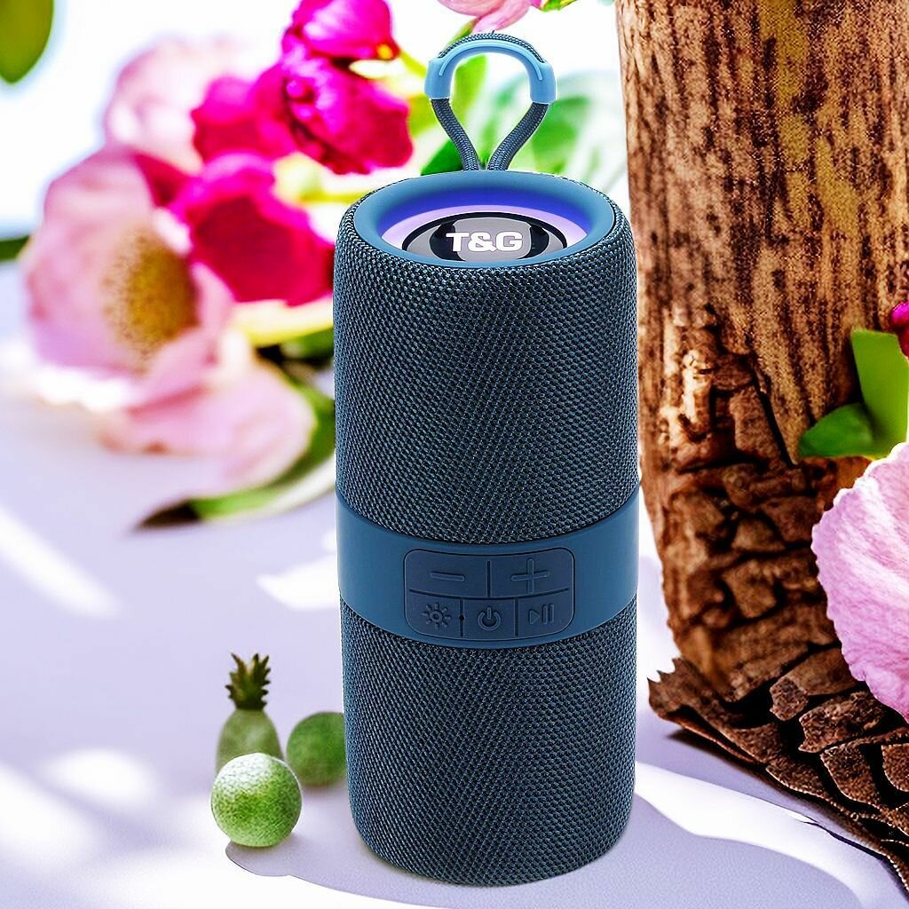 Портативная Bluetooth-колонка наружные мини-колонки TWS сабвуфер с поддержкой Bluetooth -вызова FM-радио, AUX, USB и SD-карт подключи и играй