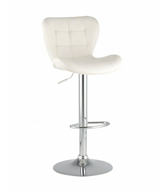 Стул барный Понте экокожа белый