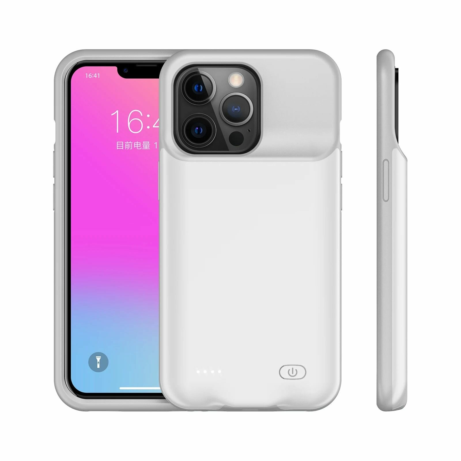 Чехол-аккумулятор для Apple iPhone 12 / iPhone 12 Pro , Fraternize Внешний аккумулятор , Чернить 6000 мАч Power bank