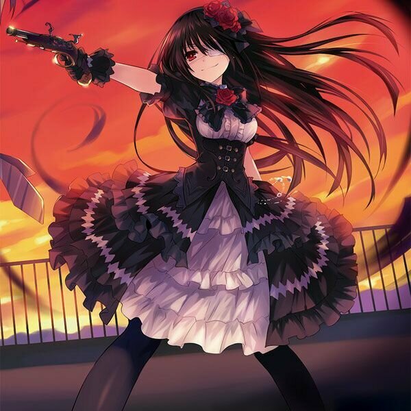 Аниме фигурка DATE A LIVE Tokisaki Kurumi Издание, посвященное 30-летию 23CM