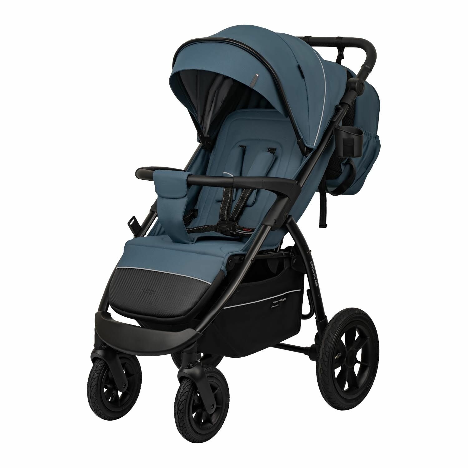 Коляска прогулочная Indigo EPICA XL AIR с сумкой 2025 Blue (синий)